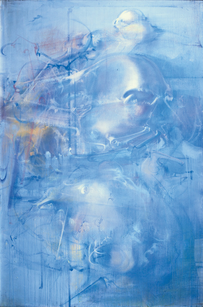 Sans titre, 1984, huile sur toile, 194 × 129,5 cm – Peinture de Dado ...